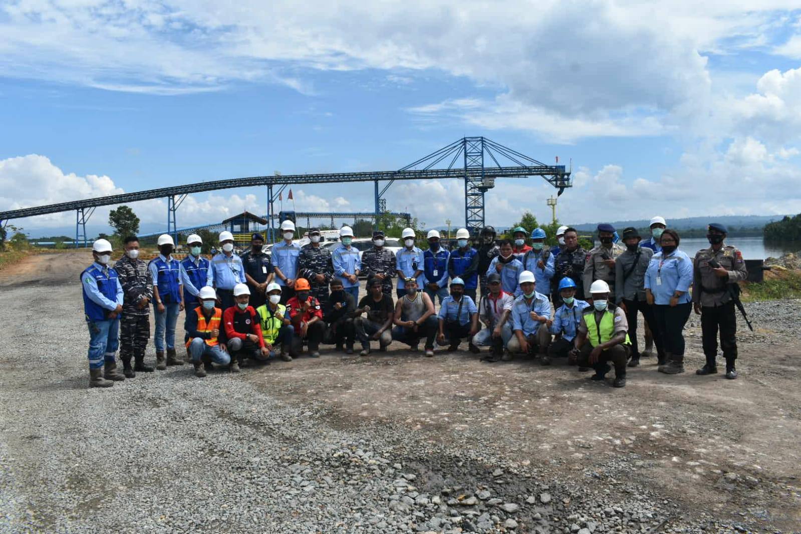 Komandan Lanal Sangatta Hadiri Exercise ISPS Code di Dermaga Jetty PT ...