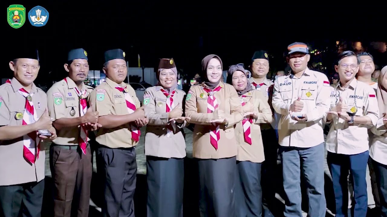 Kwarcab Pramuka Kutim Gelar Pawai Obor - Upnews.id