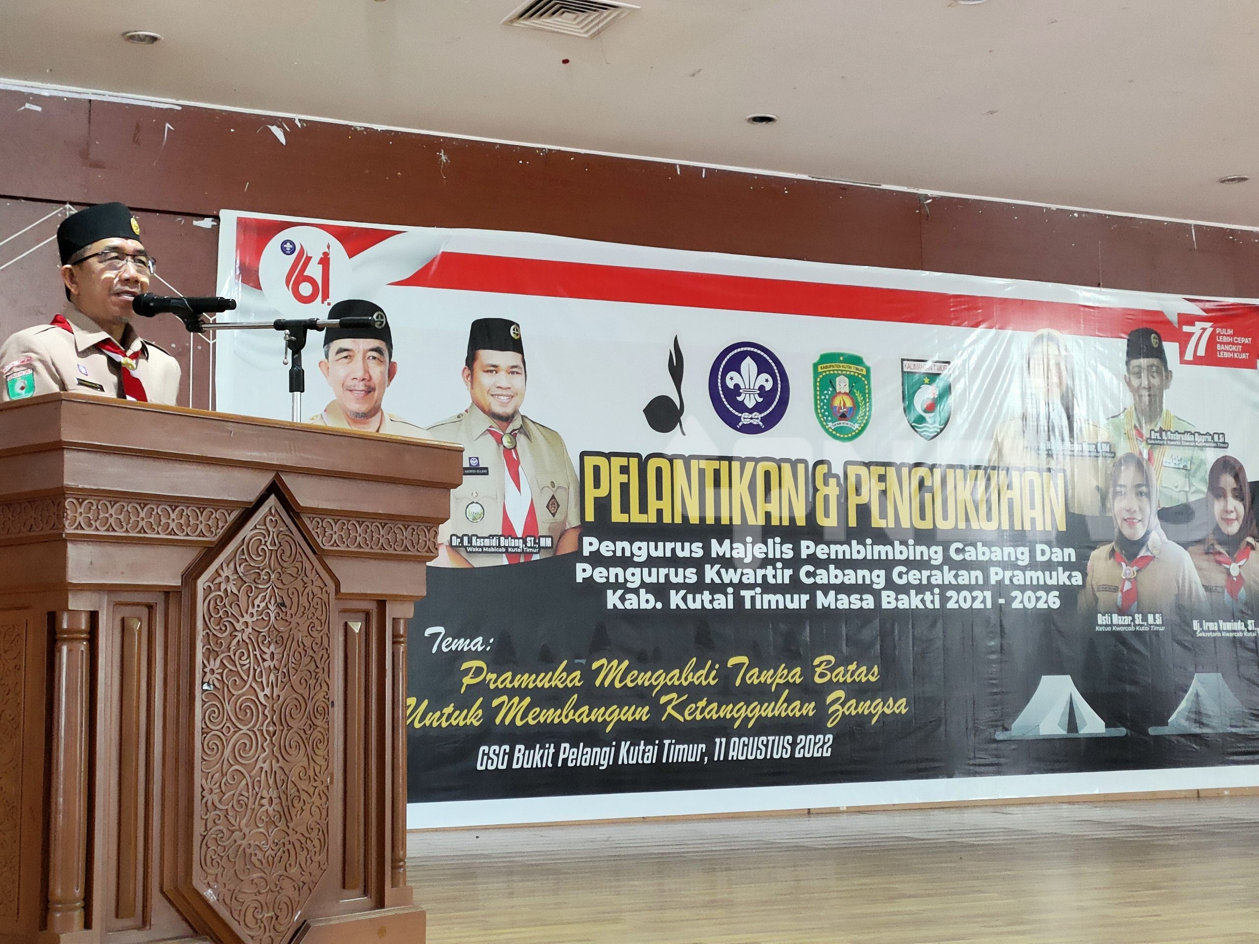 Ardiansyah dan Kasmidi Dikukuhkan Sebagai Pengurus Mabida Pramuka Kutim ...