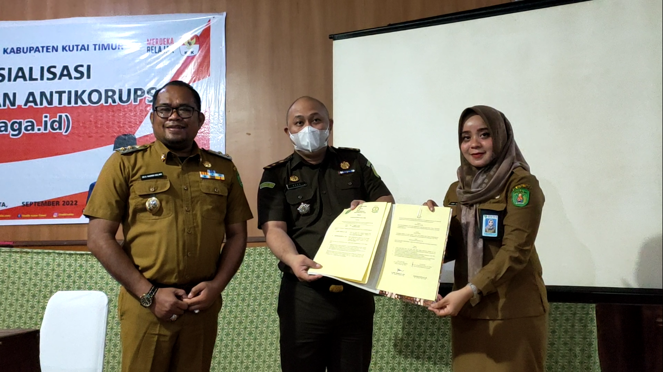 Dinas Pendidikan Kutai Timur dan Kejaksaan Negeri Teken Mou - Upnews.id